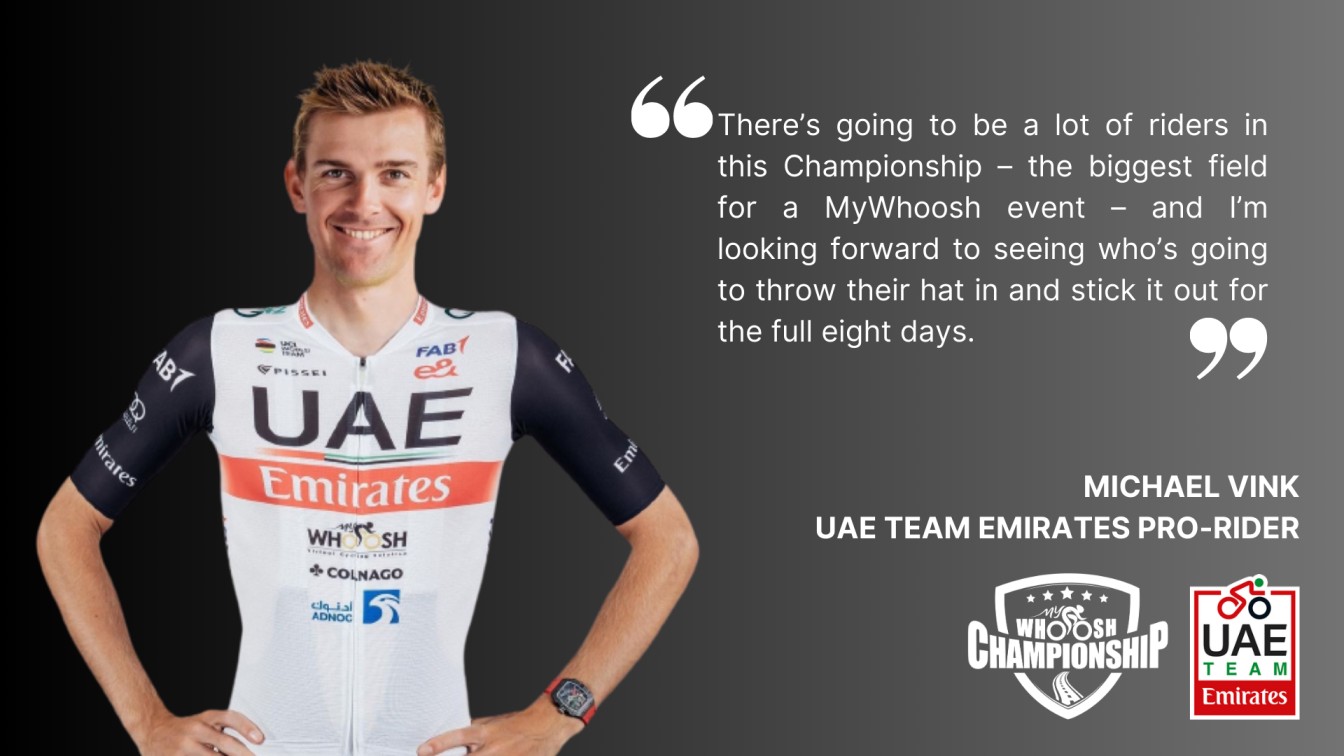 Indoor Cycling Championship Event: Michael Vink Insights | MyWhoosh