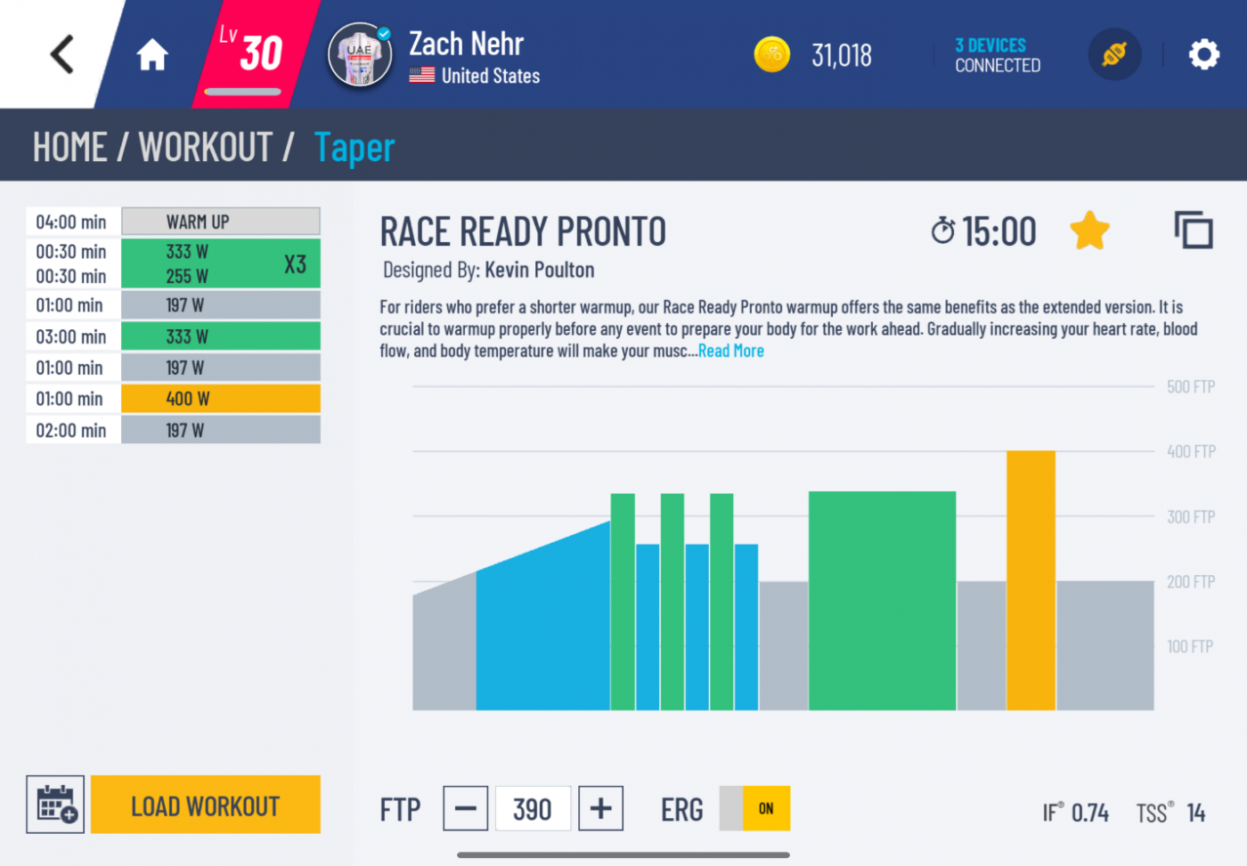 How to Choose a Pre-race Warmup – MyWhoosh